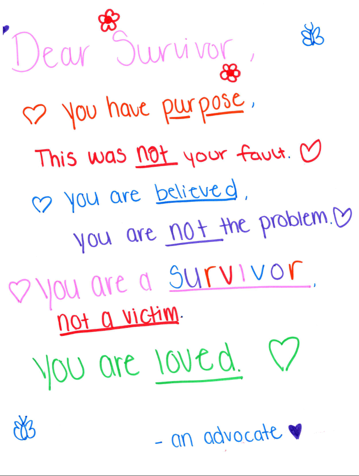 Survivor Love Letters – Sexual Assault Assistance Program of the ...